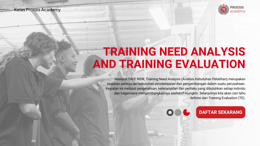Training Need Analysis and Training Evaluation – Proxsis Academy